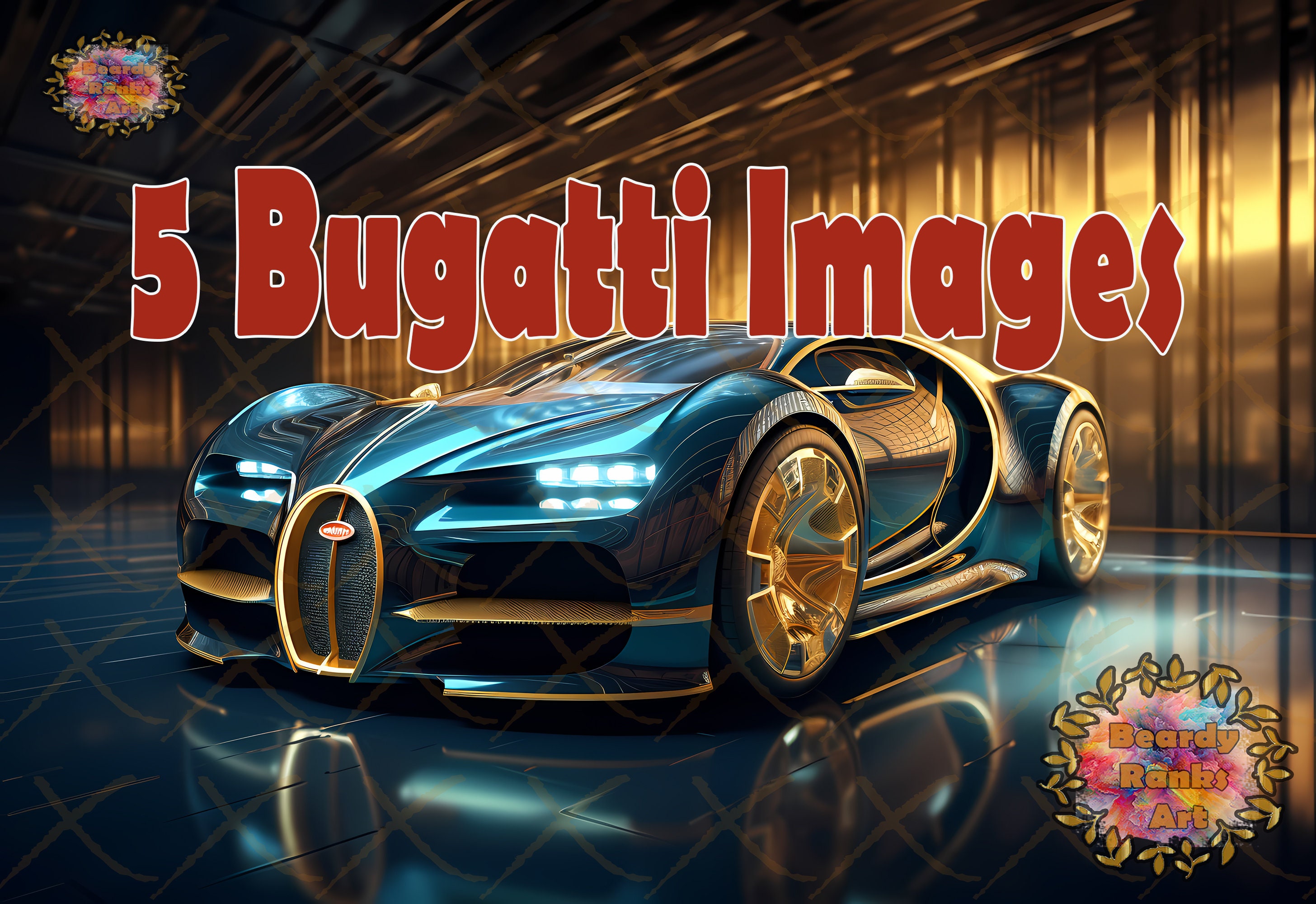 Gold And Diamond Bugatti Veyron