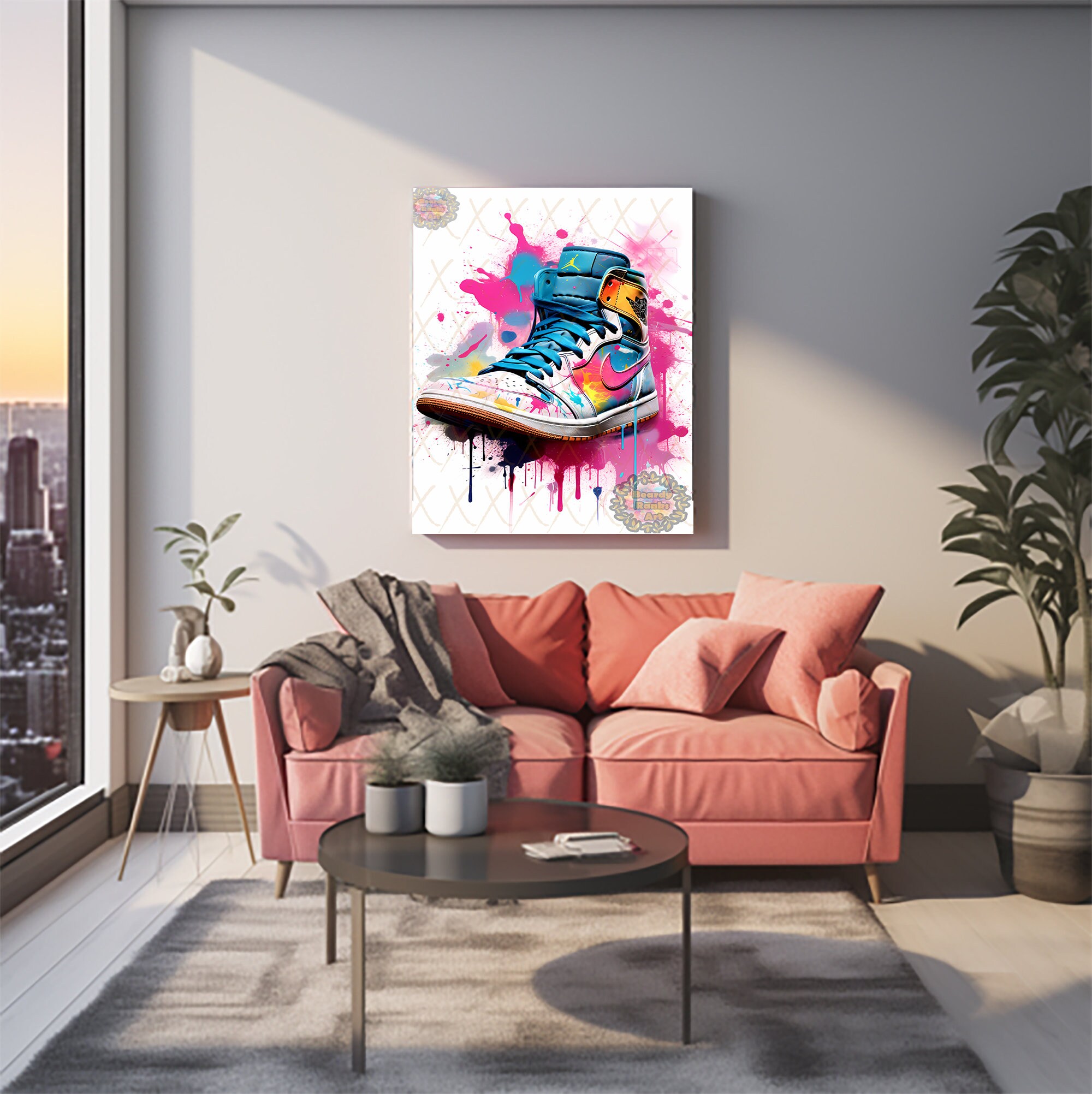 Sneaker Digital Download Prints Sneaker Printable Poster - Etsy