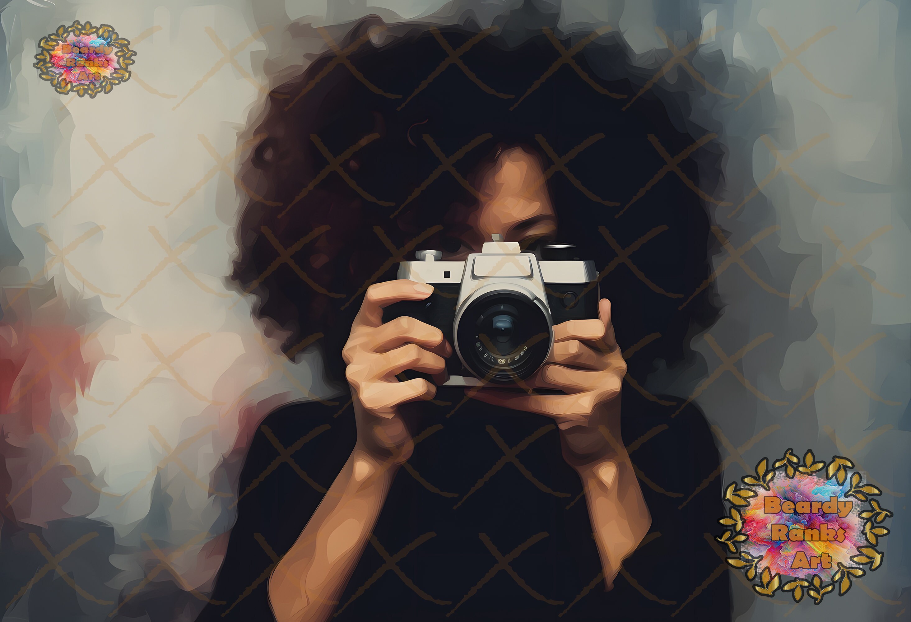 African American Art, Black Art, Black Woman Art, Black Art Canvas, Afro Canvas Art, Fine Art ...