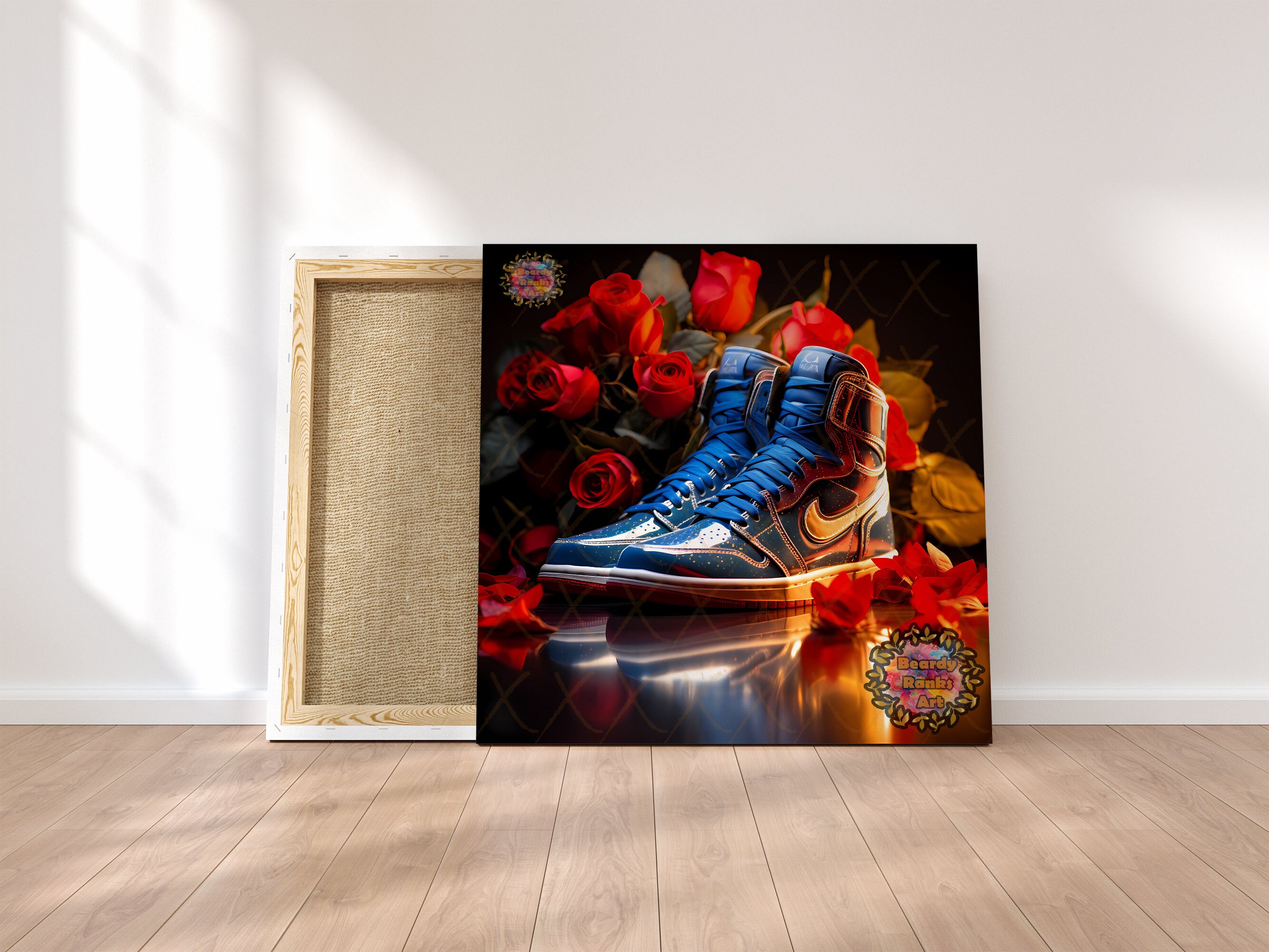 Trainers Sneakers PNG Artwork Sneaker Canvas Art Sneakerhead - Etsy