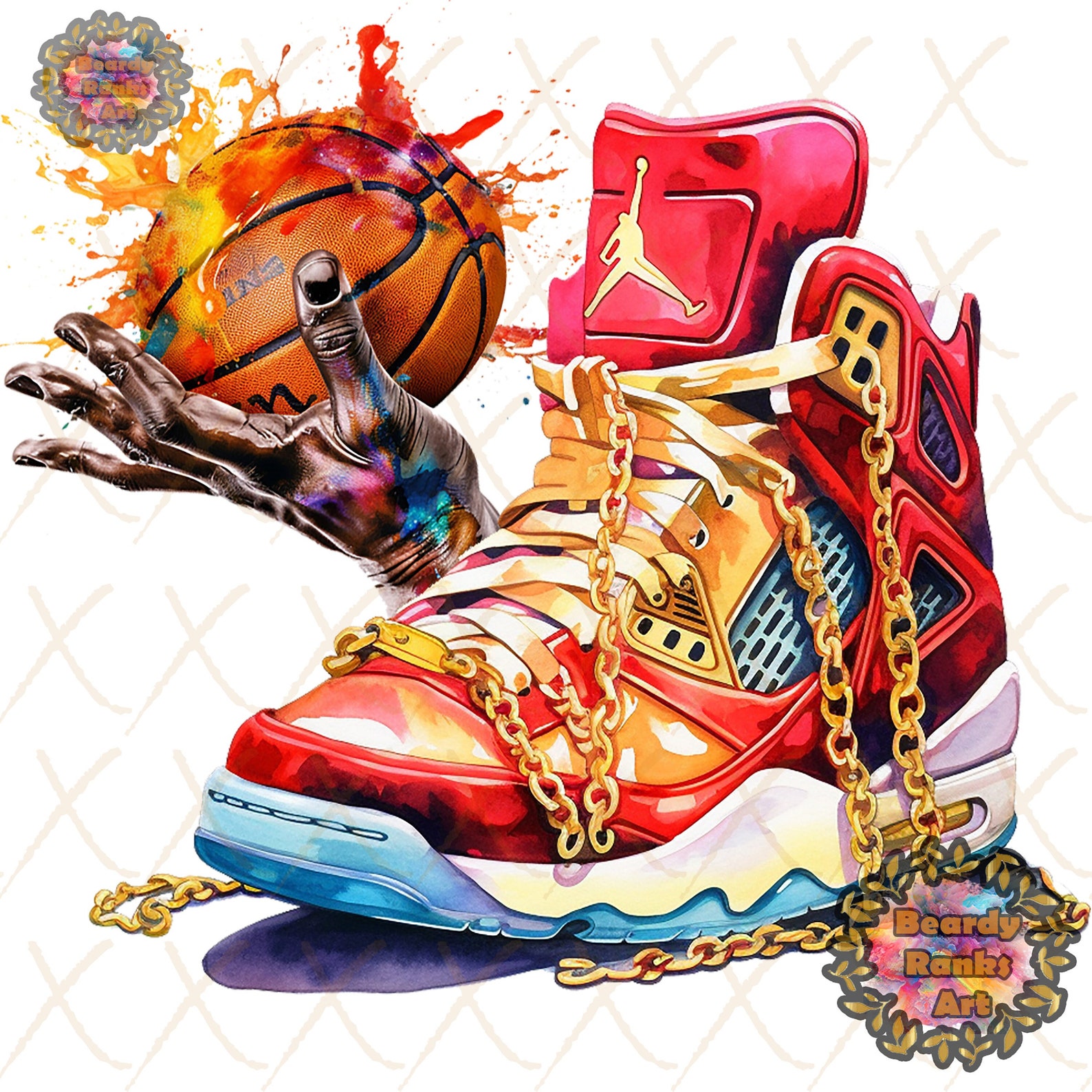 Sneaker Digital Artwork, Sneaker Canvas Art, Sneakers Download ...