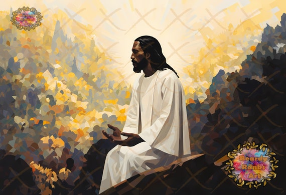 African American Black Jesus