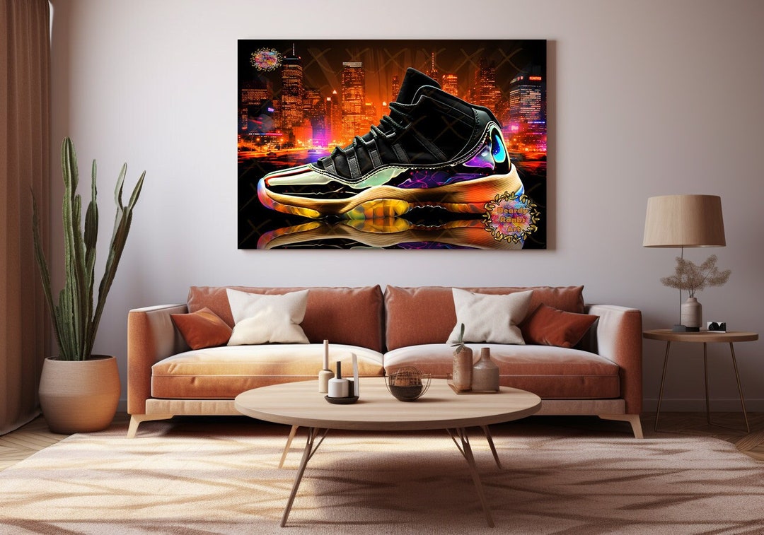 5 JPG Sneaker Artwork Sneaker Canvas Art Sneaker JPG - Etsy