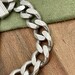 Chucky Heavy Thick Curb Link Chain Bracelet Solid Sterling 925 Vintage ...