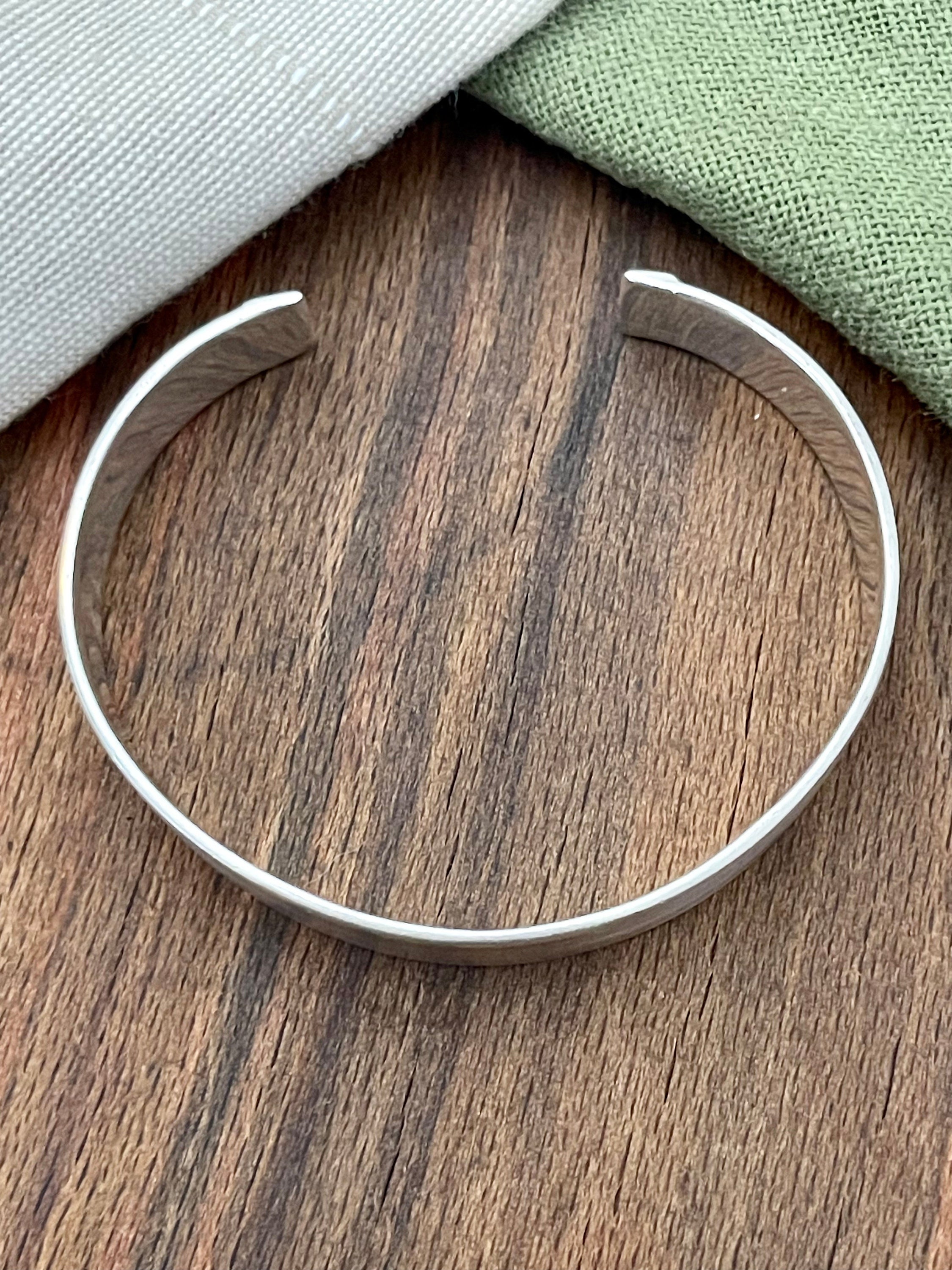 Heavy Modernist Torque Bangle Bracelet Solid Sterling 925 Vintage Retro ...