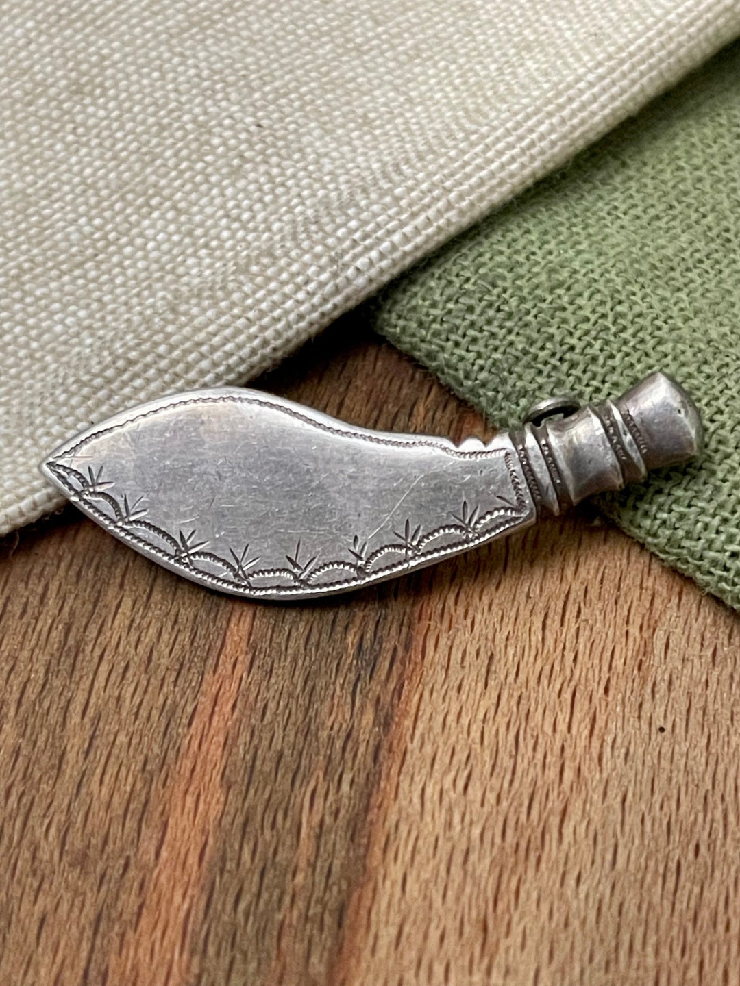 Nice Antique North African Dagger Brooch Solid Sterling 925 - Etsy