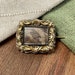 Solid 9ct 9k Antique Gold Victorian Mourning Braided Hair Memorial ...