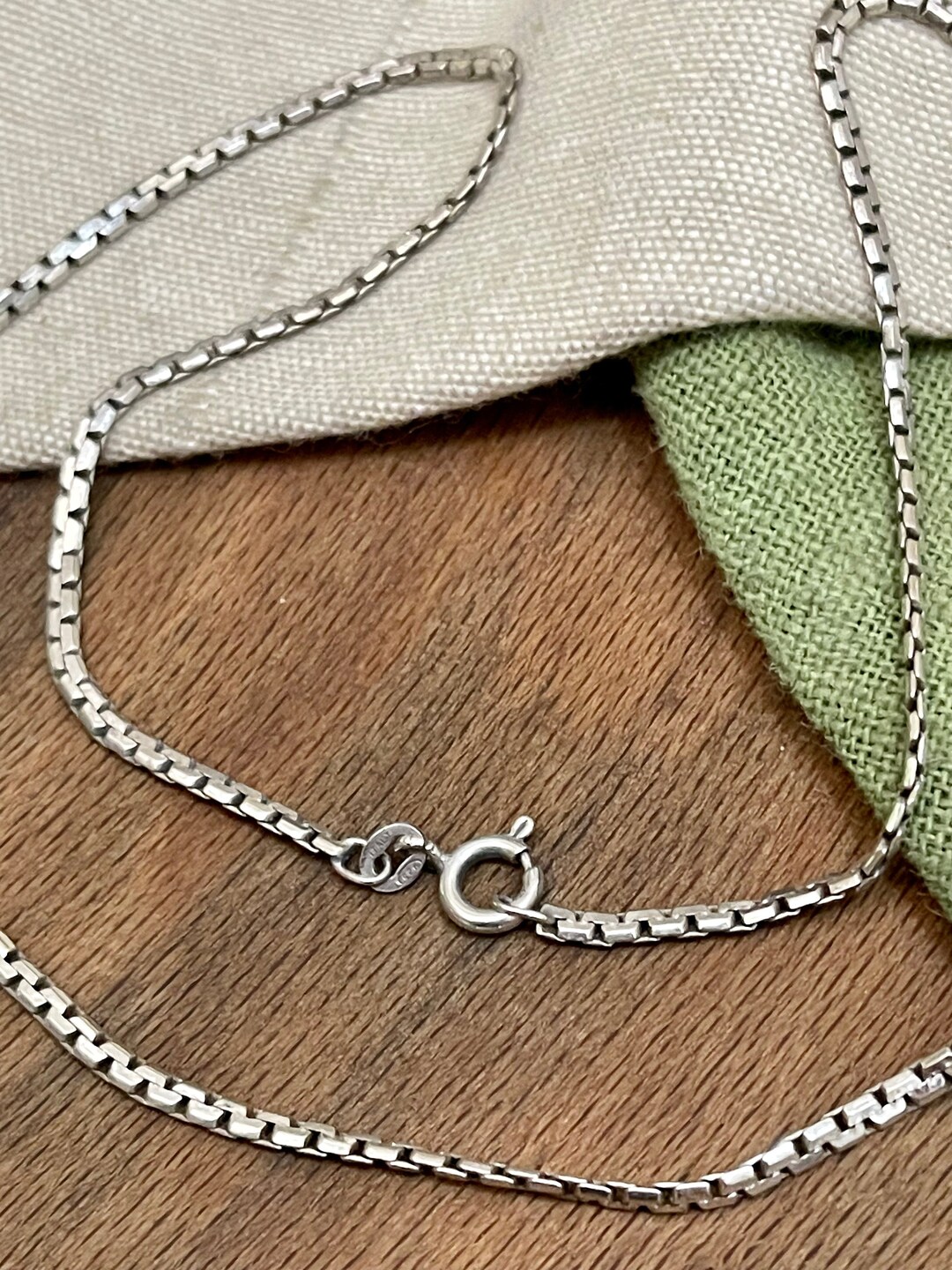 Thick Rope Snake Link Necklace Solid Sterling 925 Silver - Etsy