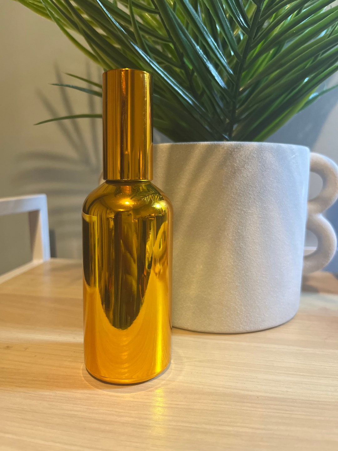 100ml Gold Plated Glass Spray Bottles - Etsy