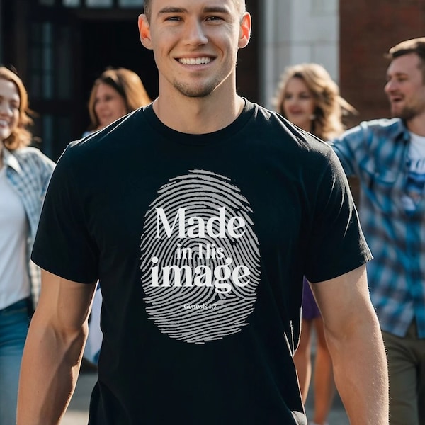 In His Image Tshirt - Etsy