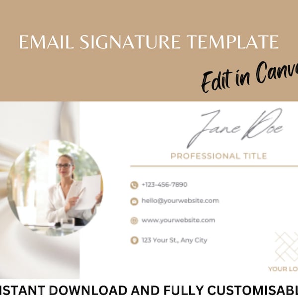 Cute Email Signature - Etsy