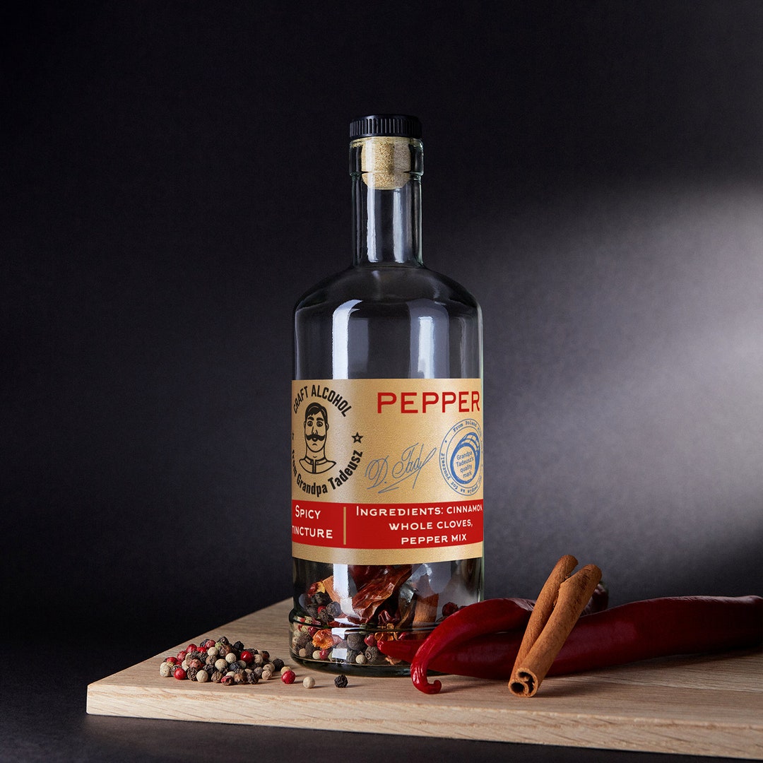 Pepper Tincture DIY Infusion Kit: Natural Polish Ingredients - Etsy