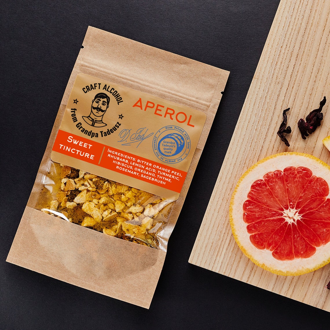 Aperol Spritz DIY Infusion Kit: Natural Ingredients, Homemade Cocktails ...