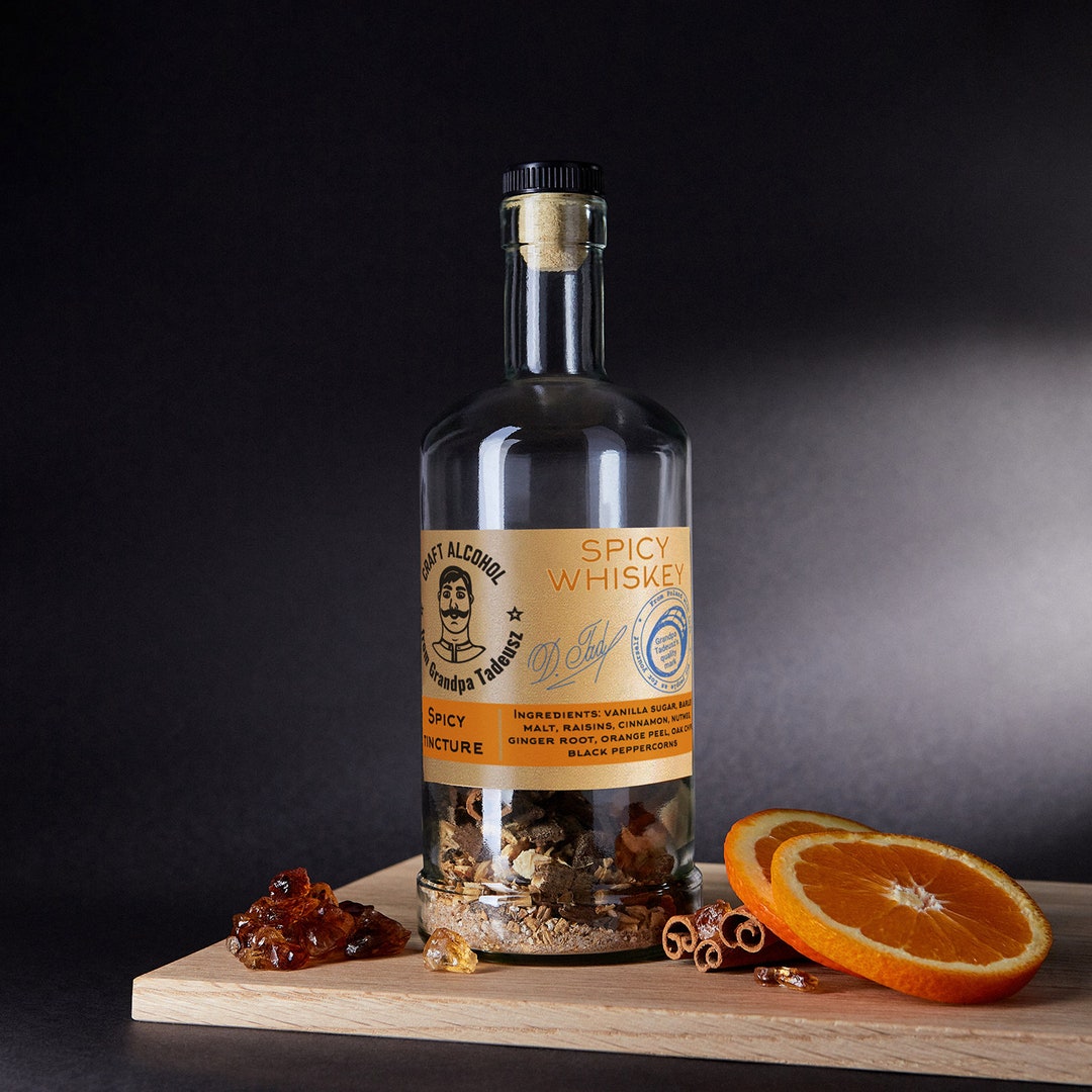 Spicy Whiskey DIY Infusion Kit: Homemade Craft Spirits - Etsy
