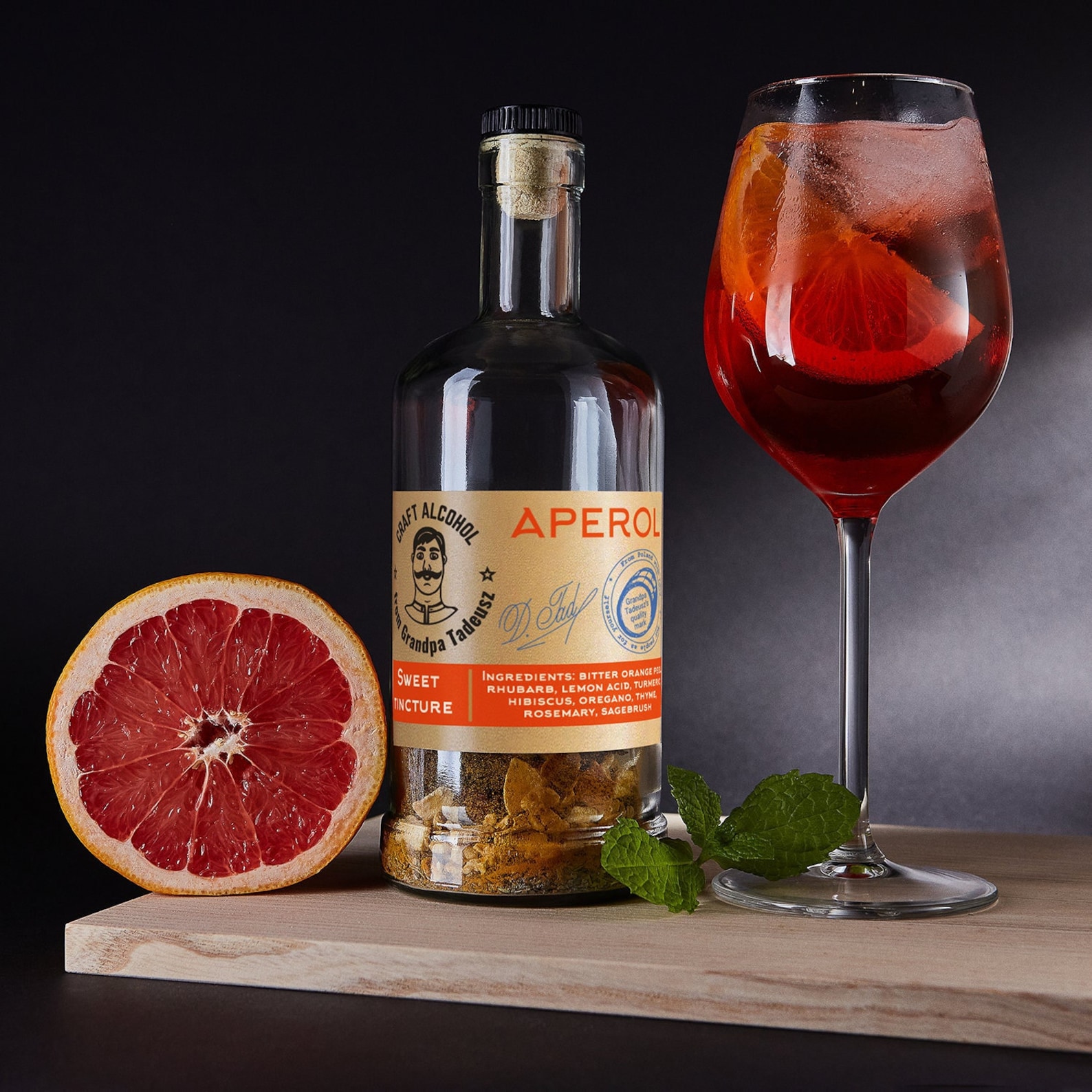 Aperol Spritz DIY Infusion Kit: Natural Ingredients, Homemade Cocktails ...