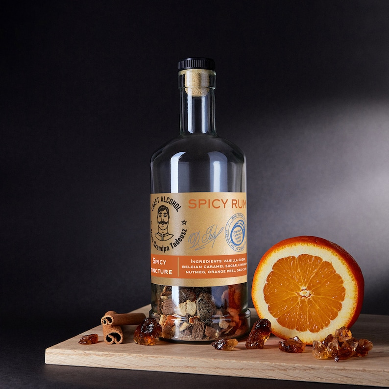 Spicy Rum - DIY INFUSION KITS - Gift Idea, Homemade Craft Spirits ...