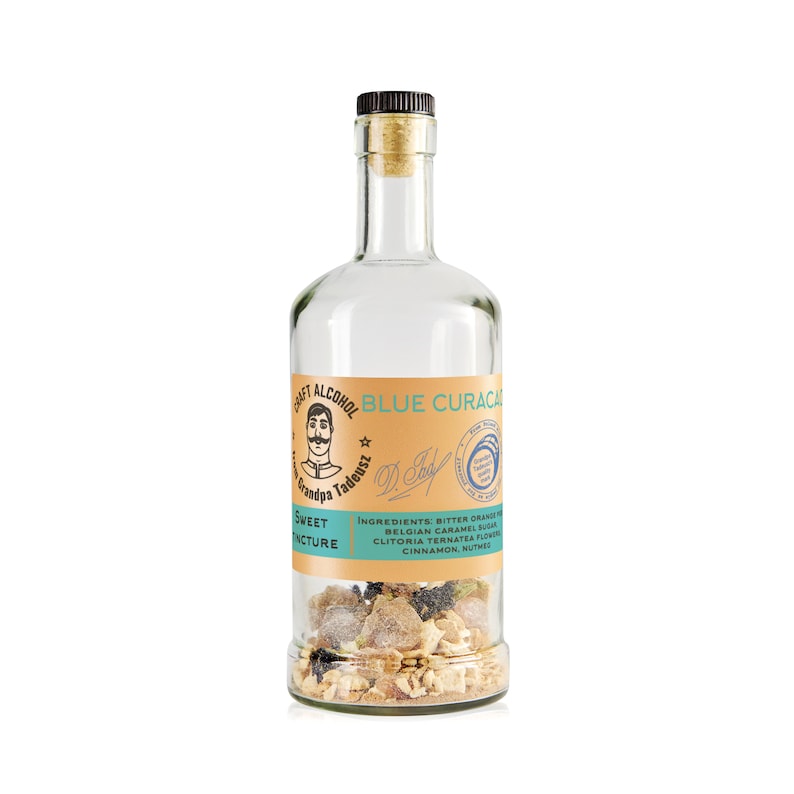 Blue Curacao Liqueur DIY Infusion Kit: Natural Cocktail Mix - Etsy