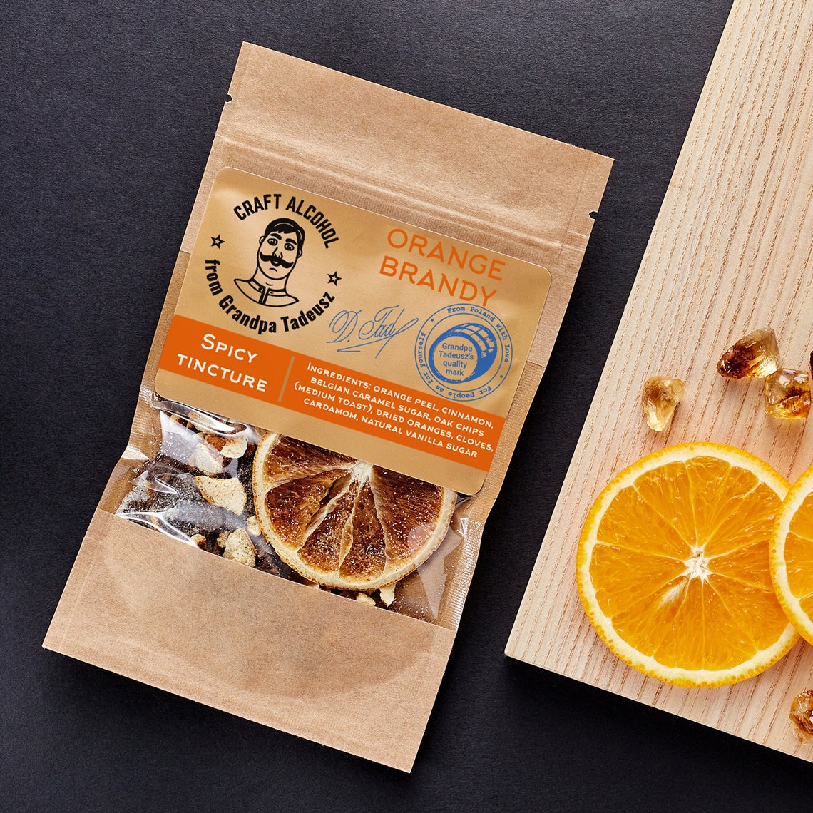 Orange Brandy - DIY INFUSION KITS - Gift Idea, Homemade Craft Spirits ...
