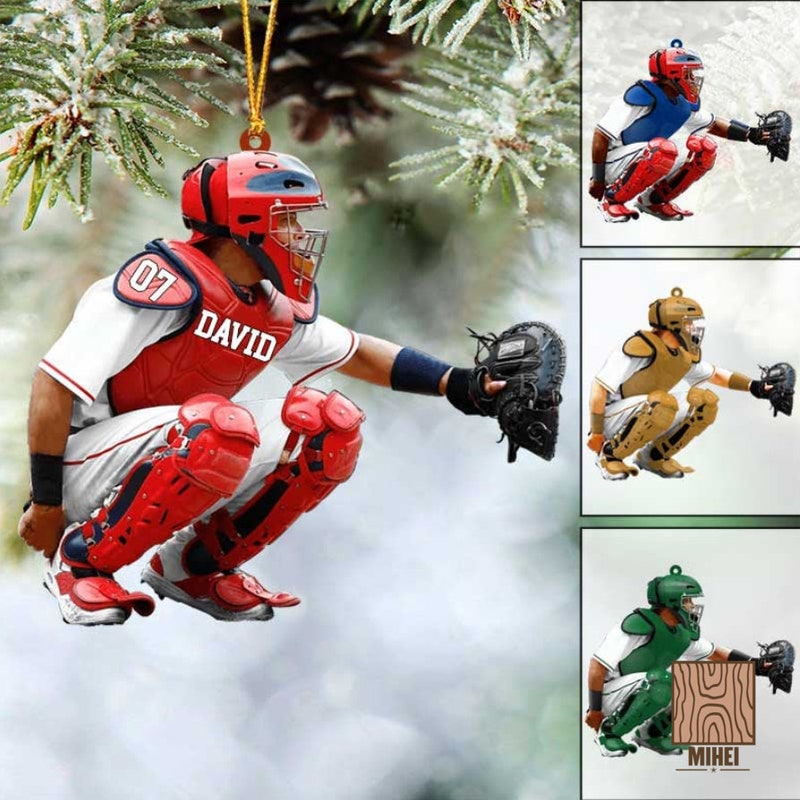 Baseball Christmas Svg - Etsy