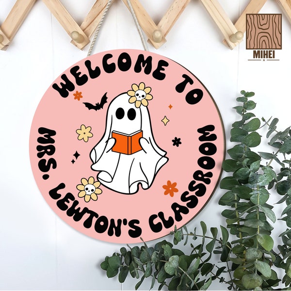 Halloween Door Sign - Etsy