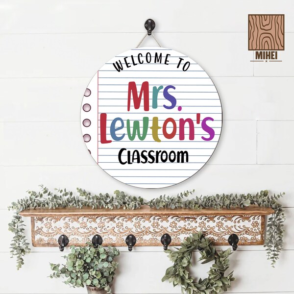 Classroom Door Sign - Etsy