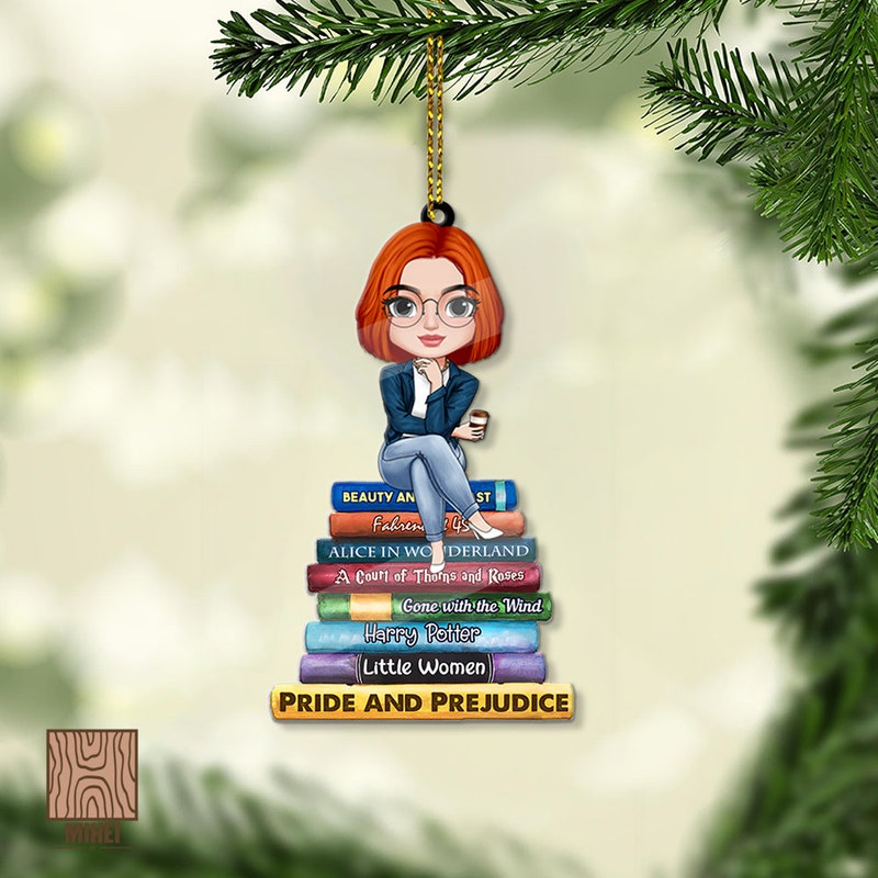 Christmas Book Decor - Etsy