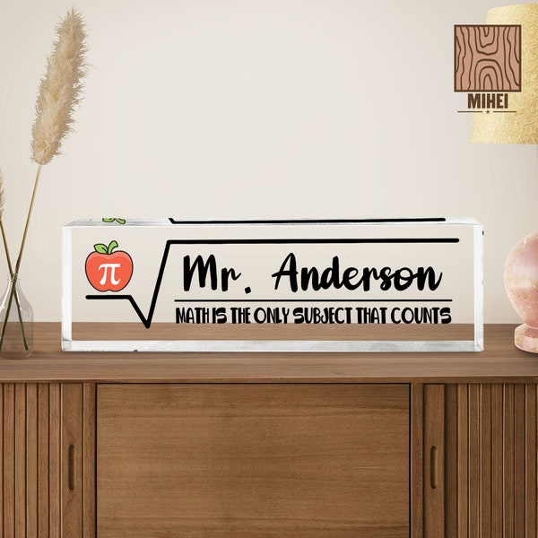 Math Door Decor - Etsy