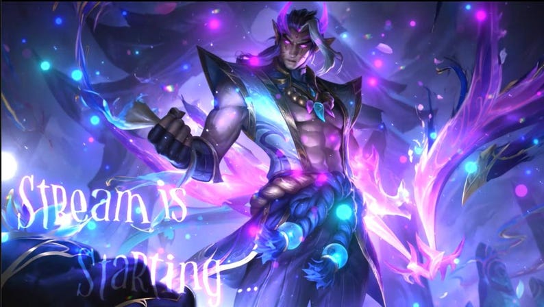 Spirit Blossom Varus Animated Screens/league of Legends/twitch Overlays and Scenes/ Stream ...
