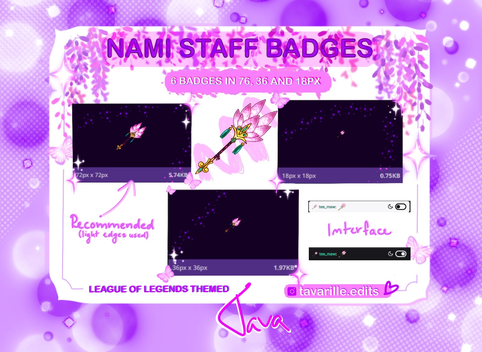 Nami Staff Badges | League of Legends Themed - Etsy