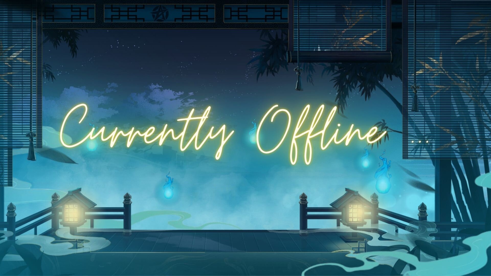 Japanese Shrine Night Stream Pack | Info Panels, Overlays, Add-ons ...