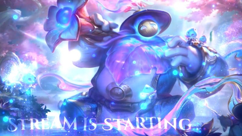 Spirit Blossom Bard Animated Screens | League of Legends/ Twitch ...