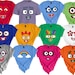 Custom Blocks Face Costume Group Matching Shirt, Number Blocks ...