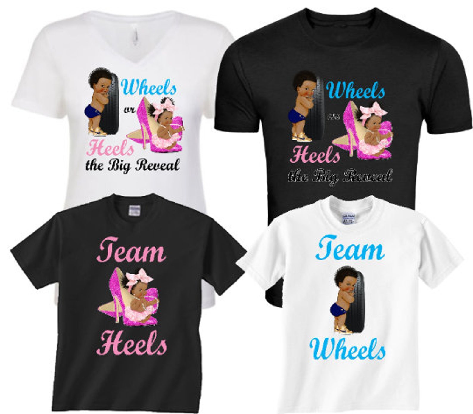 The Big Reveal Wheels or Heels Mommy Already Love You,team Boy/girl ...