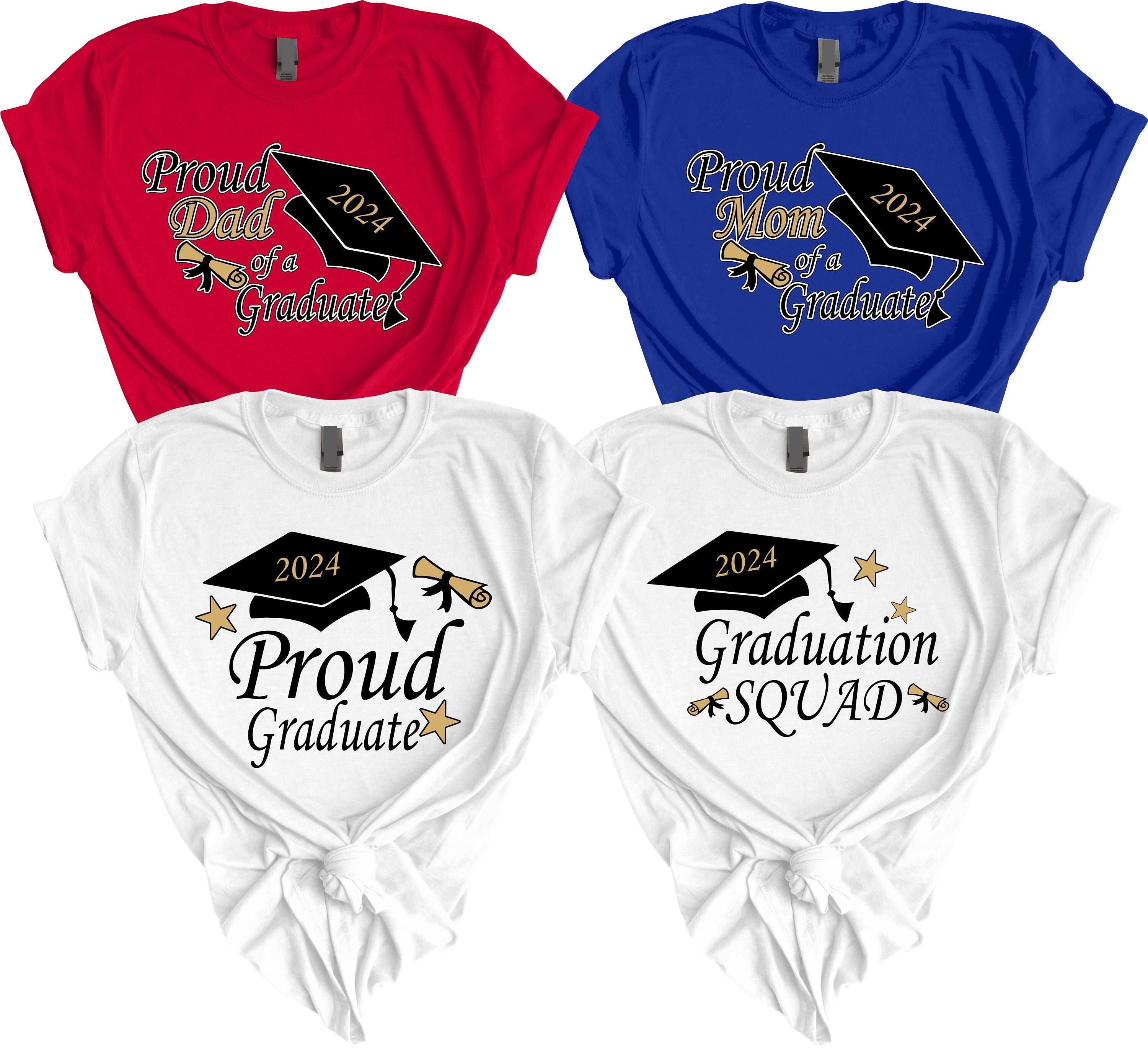 Proud Custom Graduation 2024, 2024 Custom Graduation Shirt, Proud ...