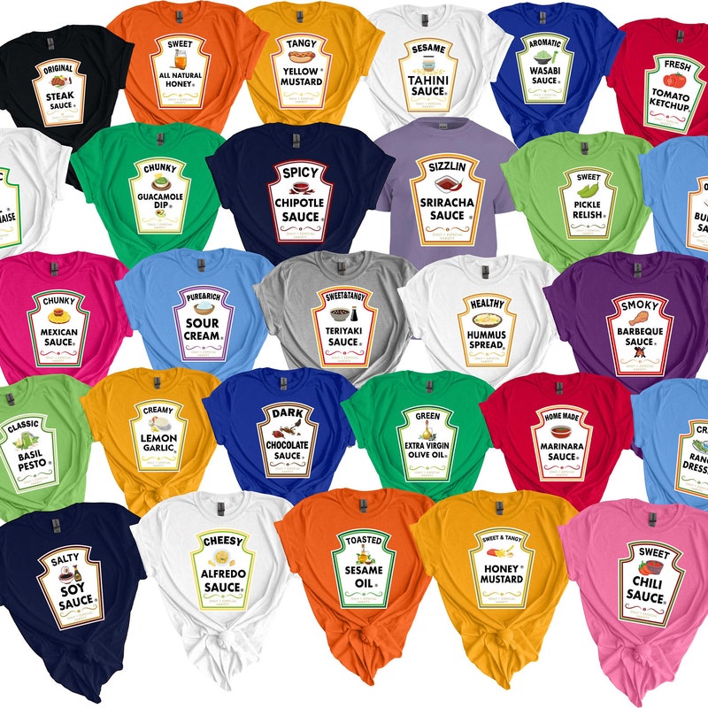 Condiment Shirt - Etsy