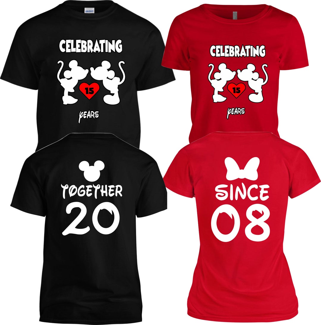 Celebrating Mouse Our Anniversary at Disney With Custom Together/since ...