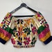 Hand Embroidered Banjara Top, Vintage Indian Kuchi Choli - Etsy