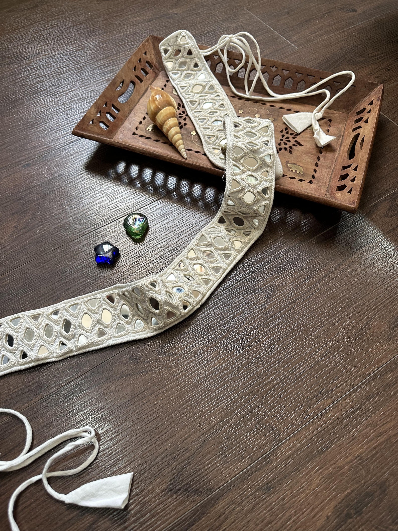 Handcrafted Belt Mirror Work Belt,banjara Belt,saree Belt,navratri Belt ...