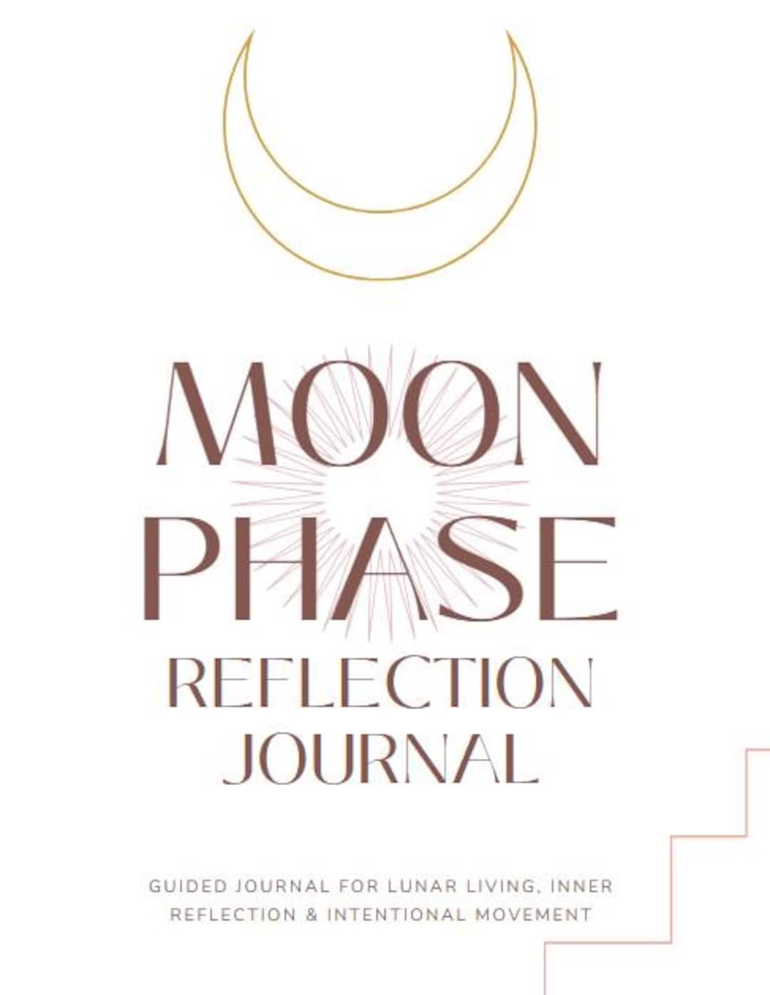 Moon Phase Reflection Journal | Printable Lunar Planner With Yoga ...