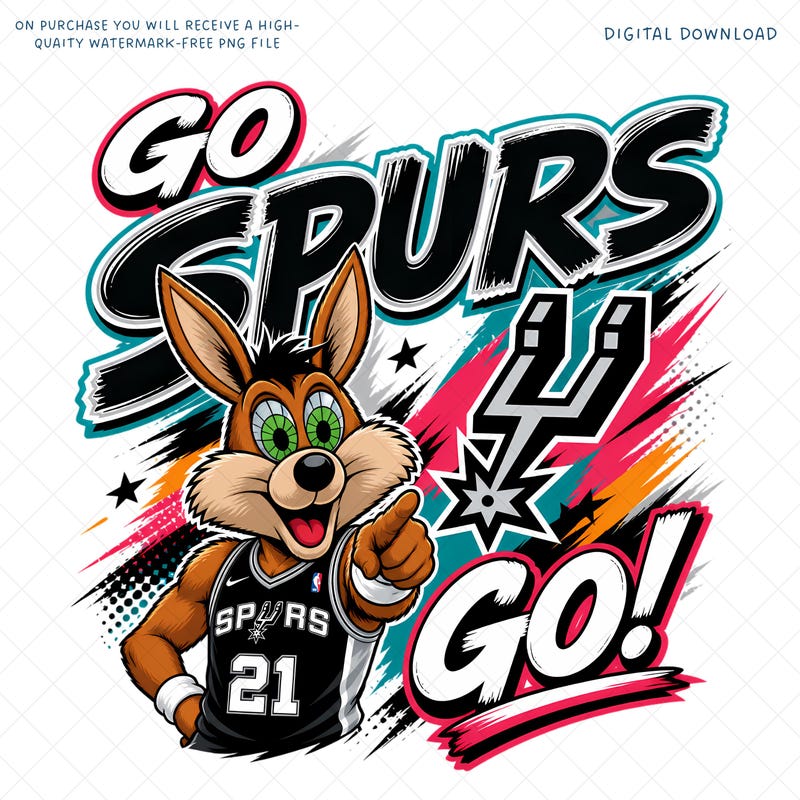 Go Spurs Go Svg - Etsy
