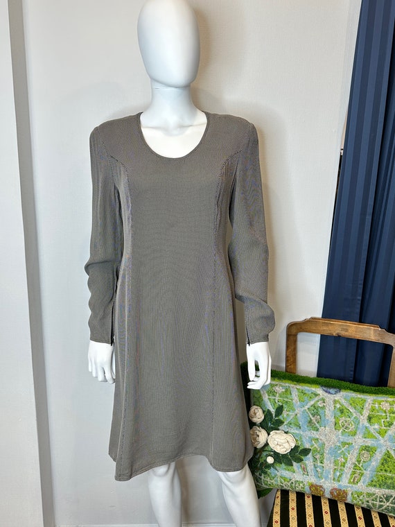 Vintage MANI By Giorgio Armani Diamond Pattern Viscos… - Gem