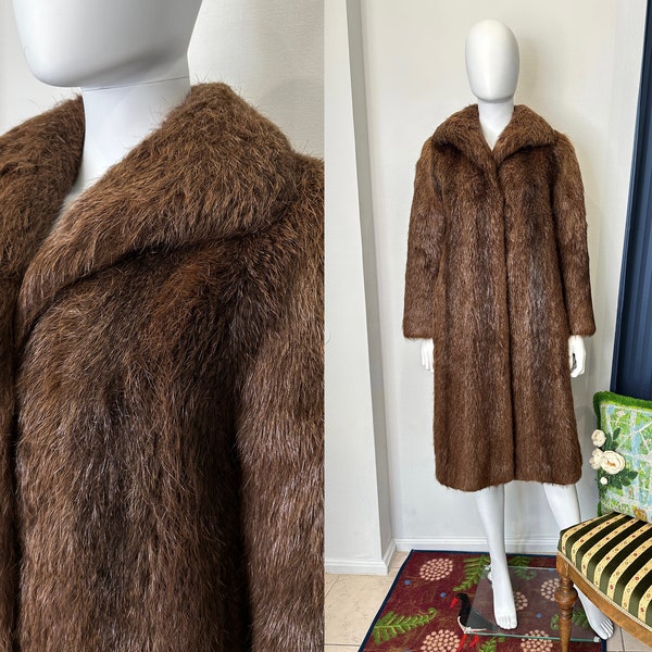 Vintage Fur Coat - Etsy