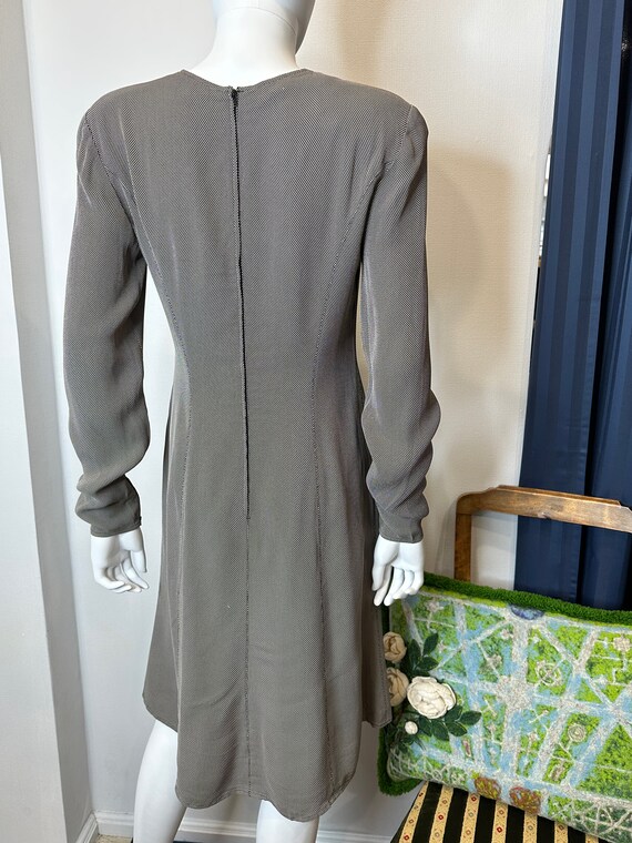 Vintage MANI By Giorgio Armani Diamond Pattern Viscos… - Gem