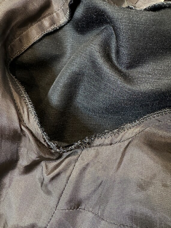 Chic Vintage 1960s DIOLEN Wool Blend Grey Sheath Dres… - Gem