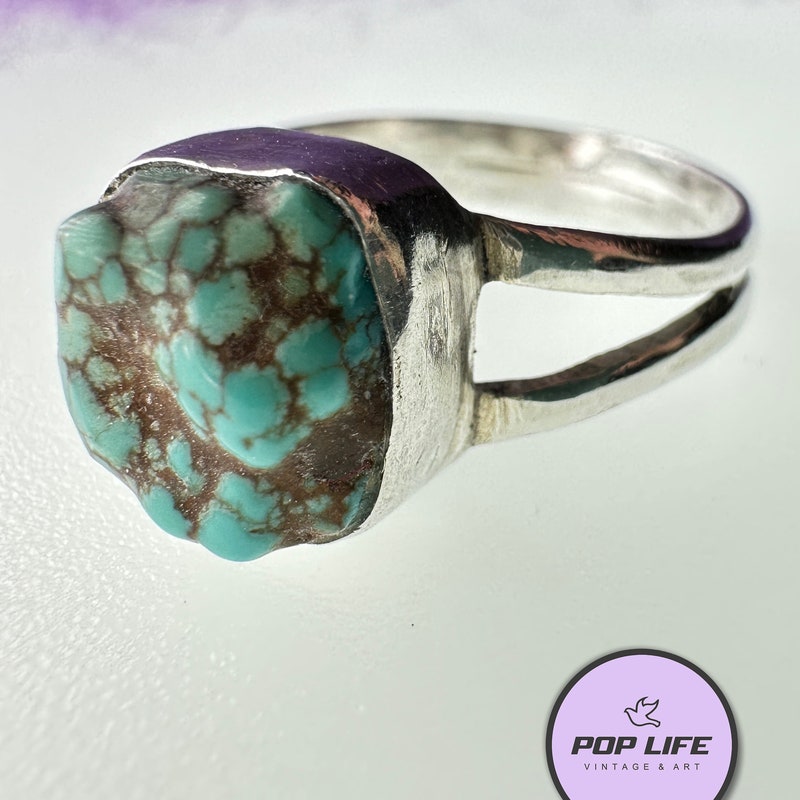 Raw Turquoise Ring - Etsy