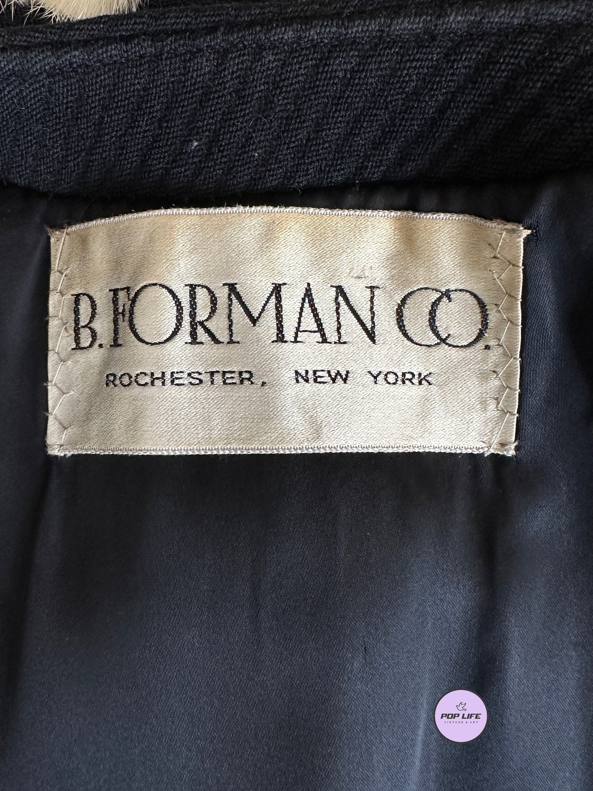 Gorgeous Vintage 1960s B.forman Co Rochester New York ILGWU Made Double ...