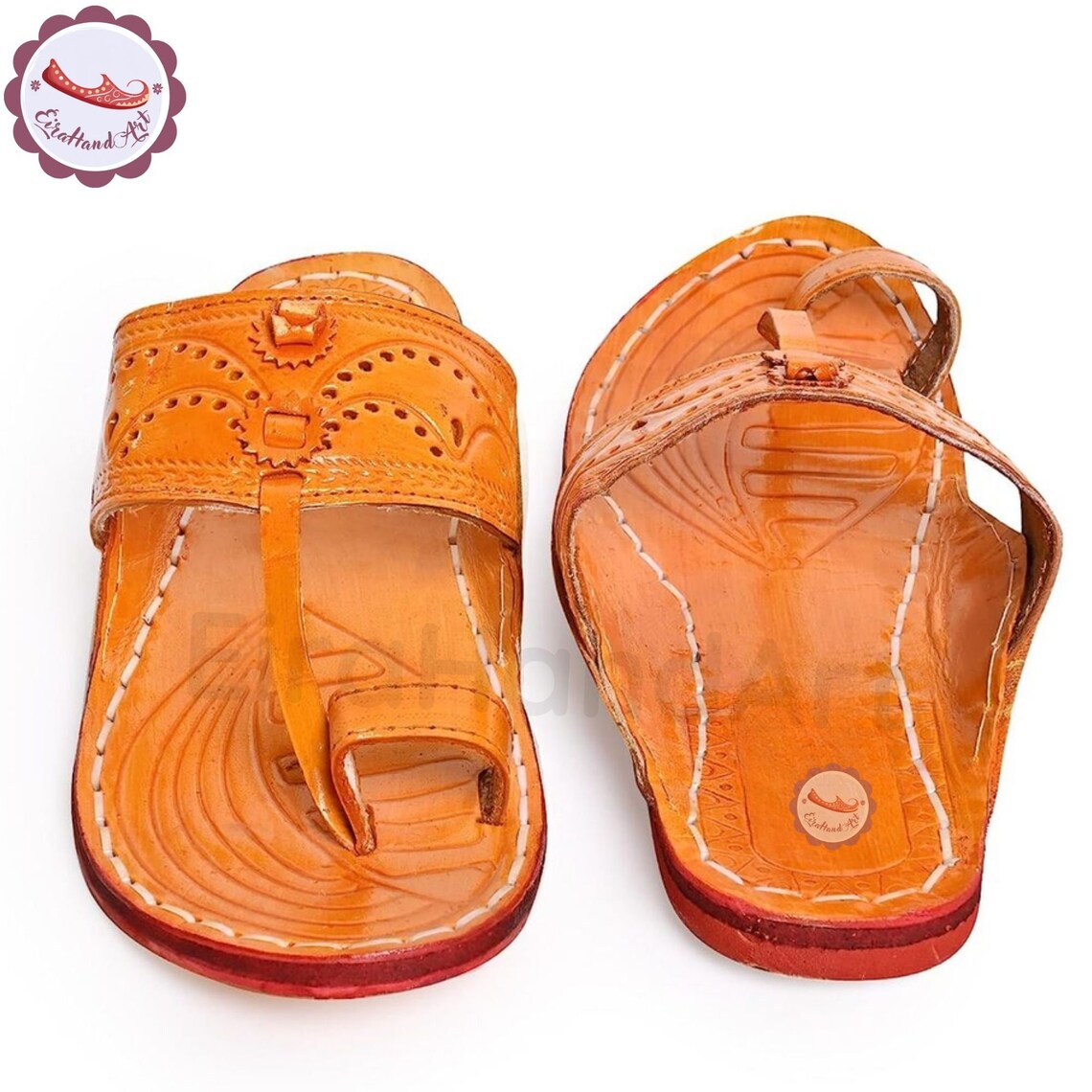 Men's Kolhapuri Chappals Hardcrafted Stylish, Ethinicwear & Dailywear ...
