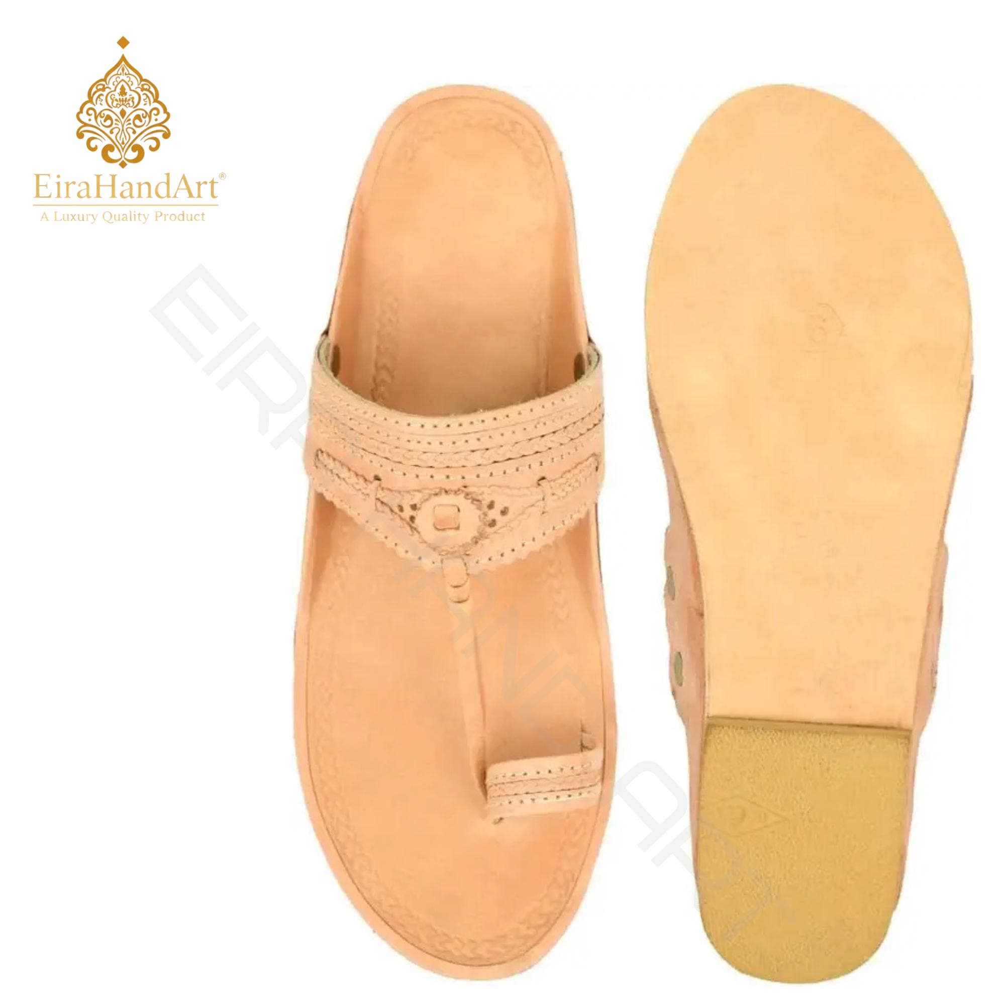 Indian Kolhapuri Chappal | Flats Footwear Slipper |sandals Ethnic Shoes ...