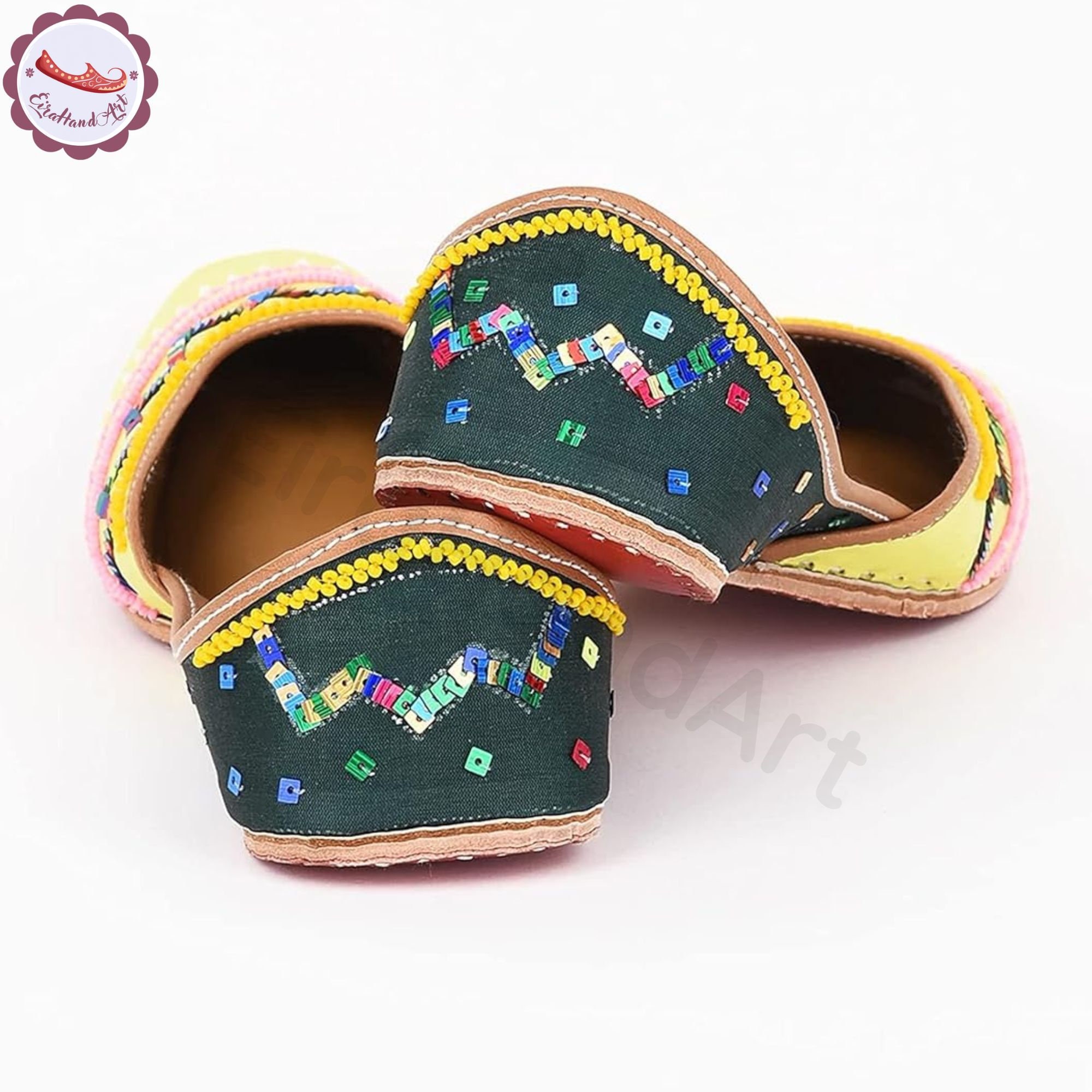 Punjabi Ethinic Jutti & Wedding Shoe for Women Fashion Indian Jutti ...