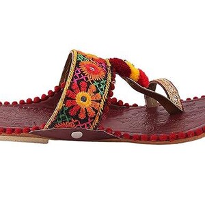 Rajasthani Jaipuri Kolhapuri Ethnic Jutti for Women, Womens Girls ...